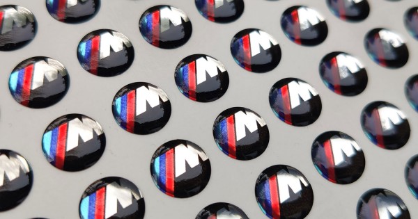 BMW M Remote Key Fob Sticker Emblem Logo | Emblems and Stickers