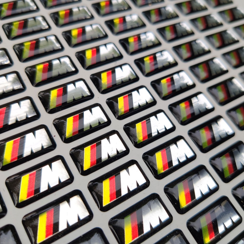 BMW M Wheel Emblem (German Flag) | Emblems and Stickers